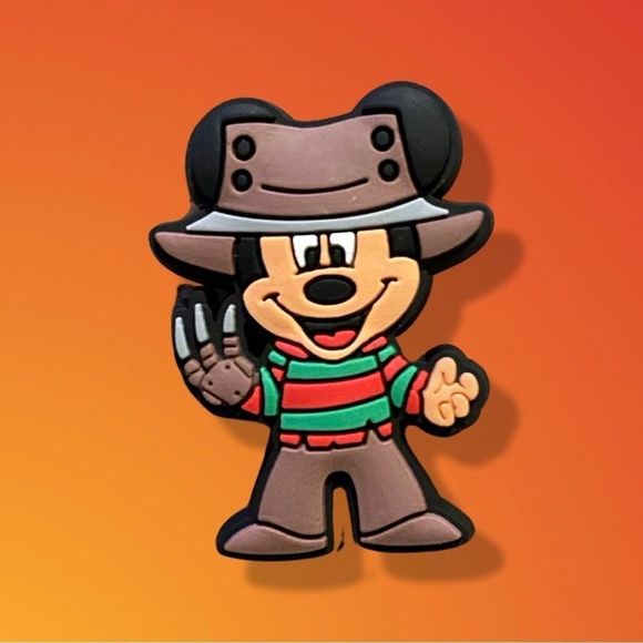 Jibbitz | Accessories | Mickey Mouse Freddy Krueger Croc Charm | Poshmark